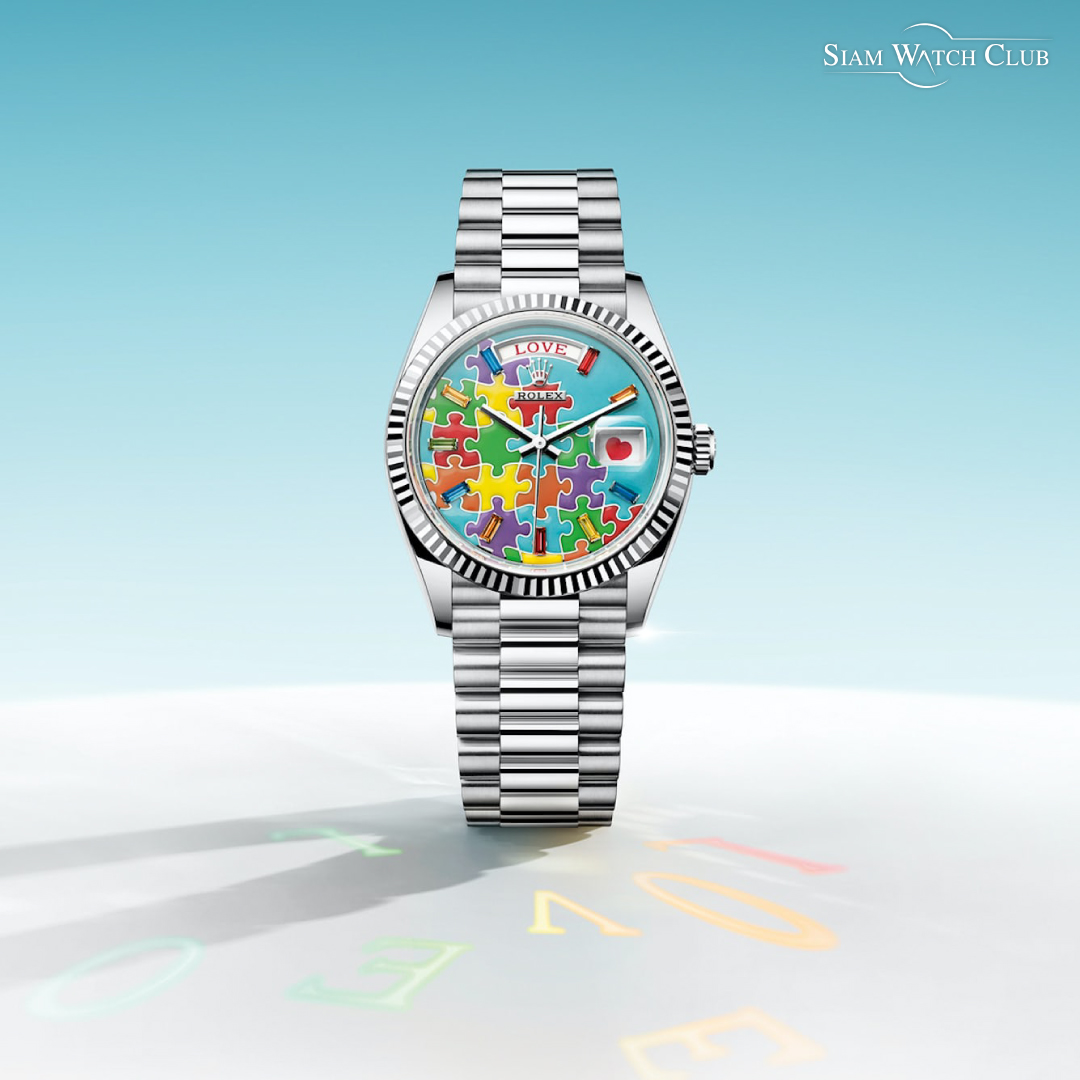 เปิดตัวสีใหม่สุด Colorful จากนาฬิกา Rolex Day-Date | Siam Watch Club
