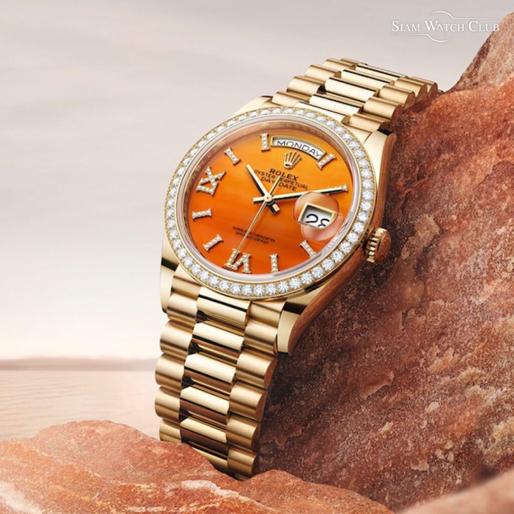 เปิดตัวสีใหม่สุด Colorful จากนาฬิกา Rolex Day-Date | Siam Watch Club