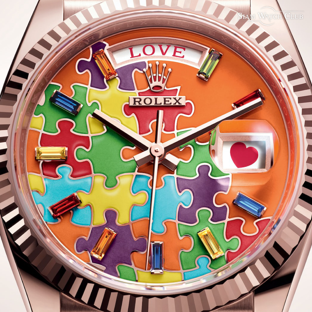 เปิดตัวสีใหม่สุด Colorful จากนาฬิกา Rolex Day-Date | Siam Watch Club