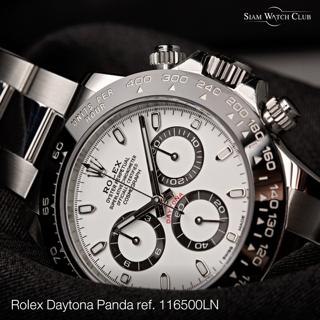 รู้จักตัวท็อป 5 รุ่นจาก Rolex Daytona Panda | Siam Watch Club