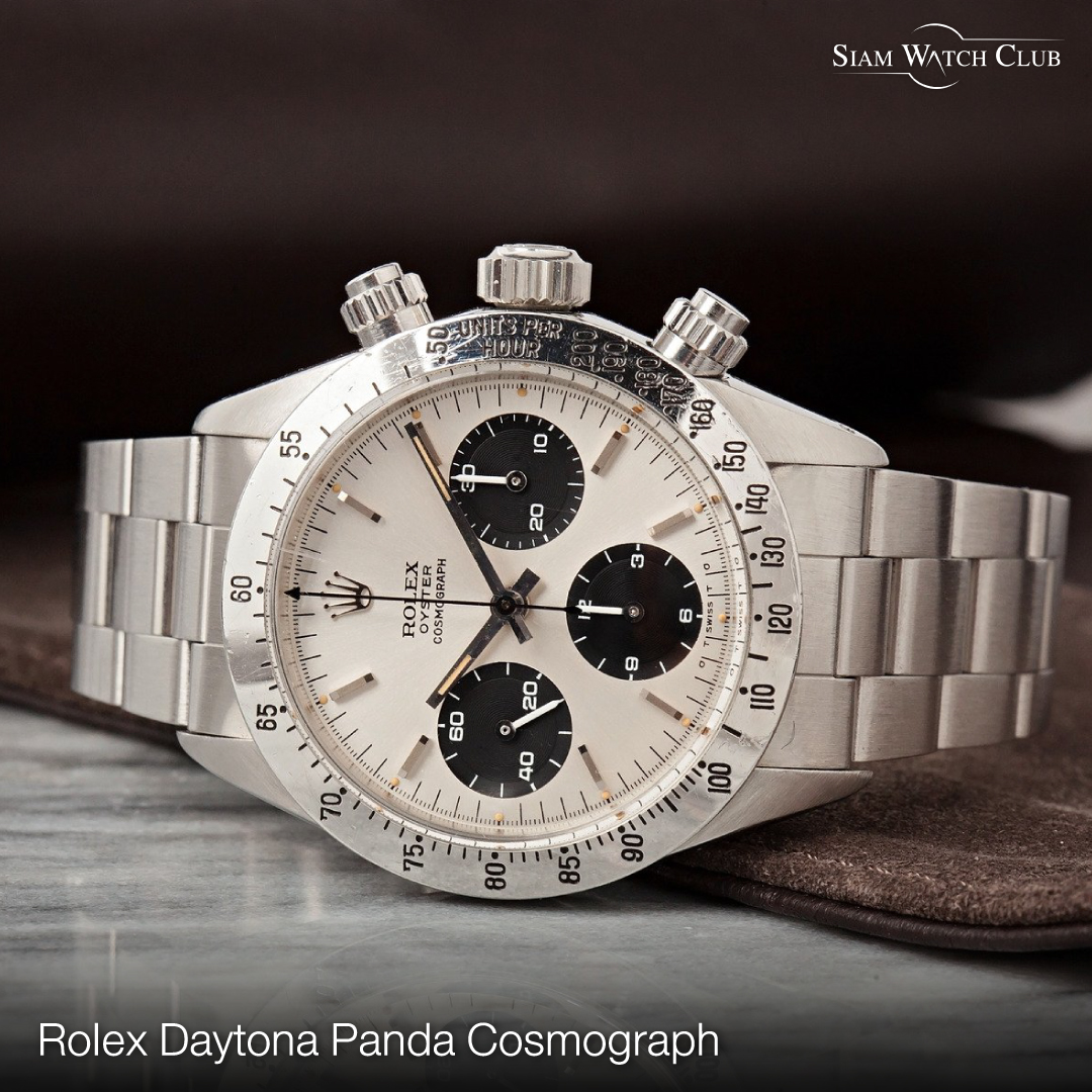 รู้จักตัวท็อป 5 รุ่นจาก Rolex Daytona Panda | Siam Watch Club