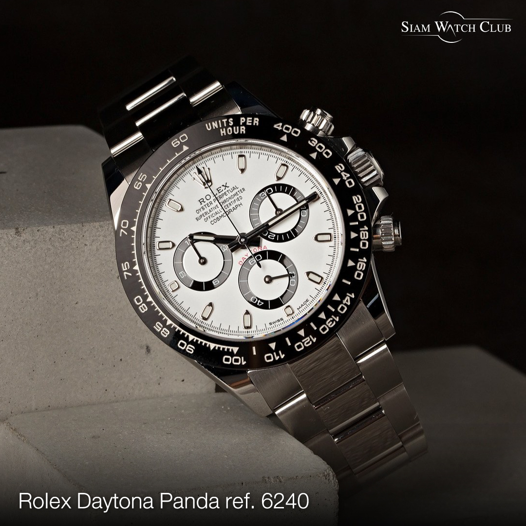 รู้จักตัวท็อป 5 รุ่นจาก Rolex Daytona Panda | Siam Watch Club