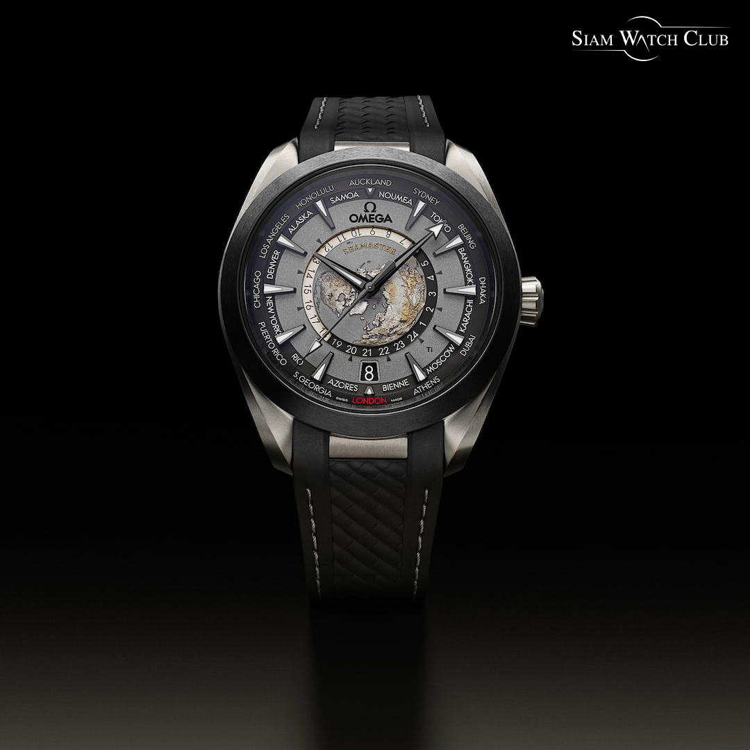 เปิดตัว 3 option ใหม่จาก Omega สู่ Seamaster Aqua Terra Worldtimer ...