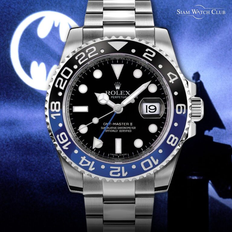Batman & Pepsi ความเป็นมาของ Rolex GMT Master II รุ่นในตำนาน