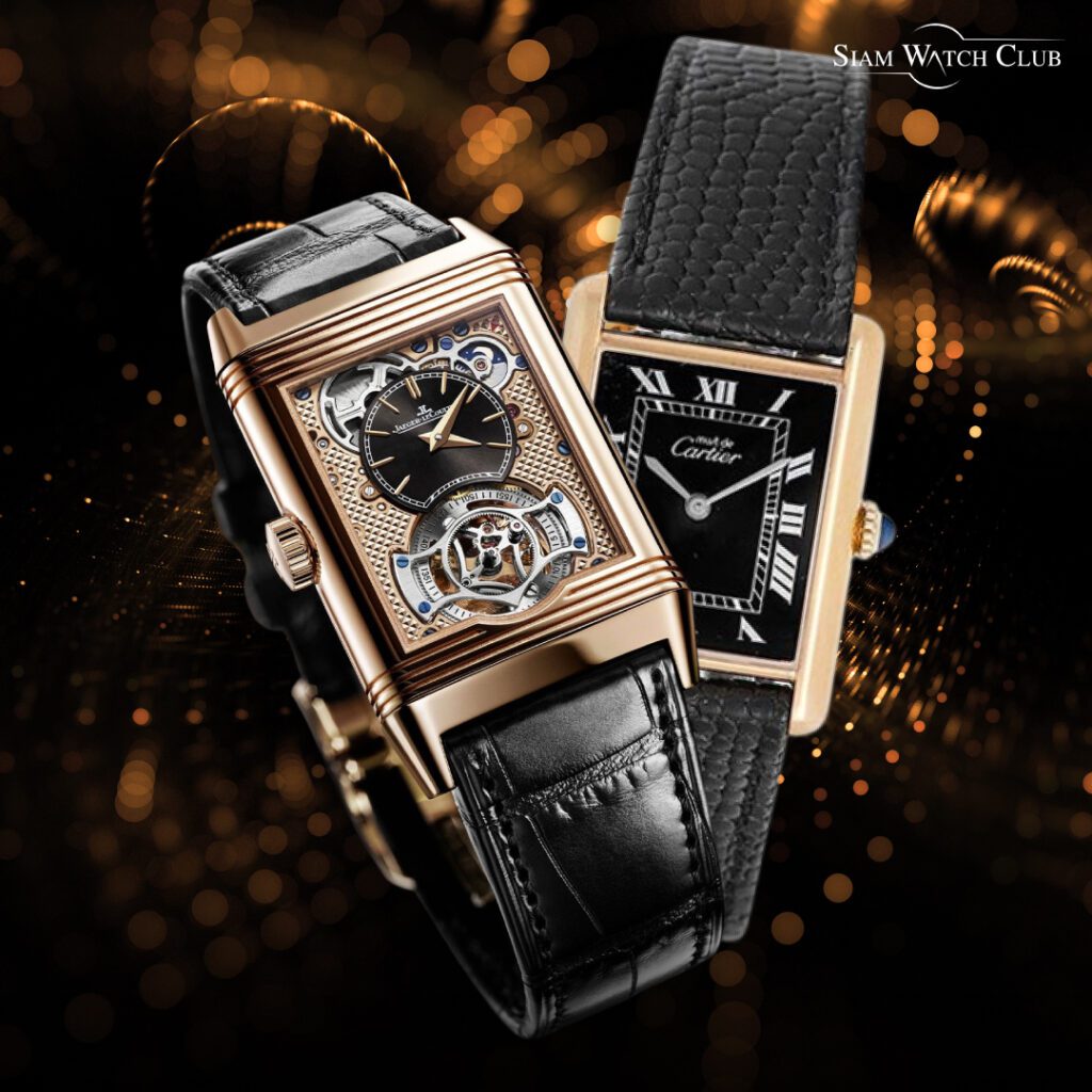 Jaeger-LeCoultre Reverso vs Cartier Tank เลือกเรือนไหนดี?