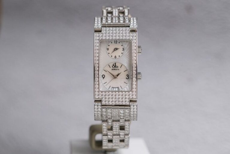 Jacob & Co Angel Dual Time MOP Full Diamond | Siam Watch Club